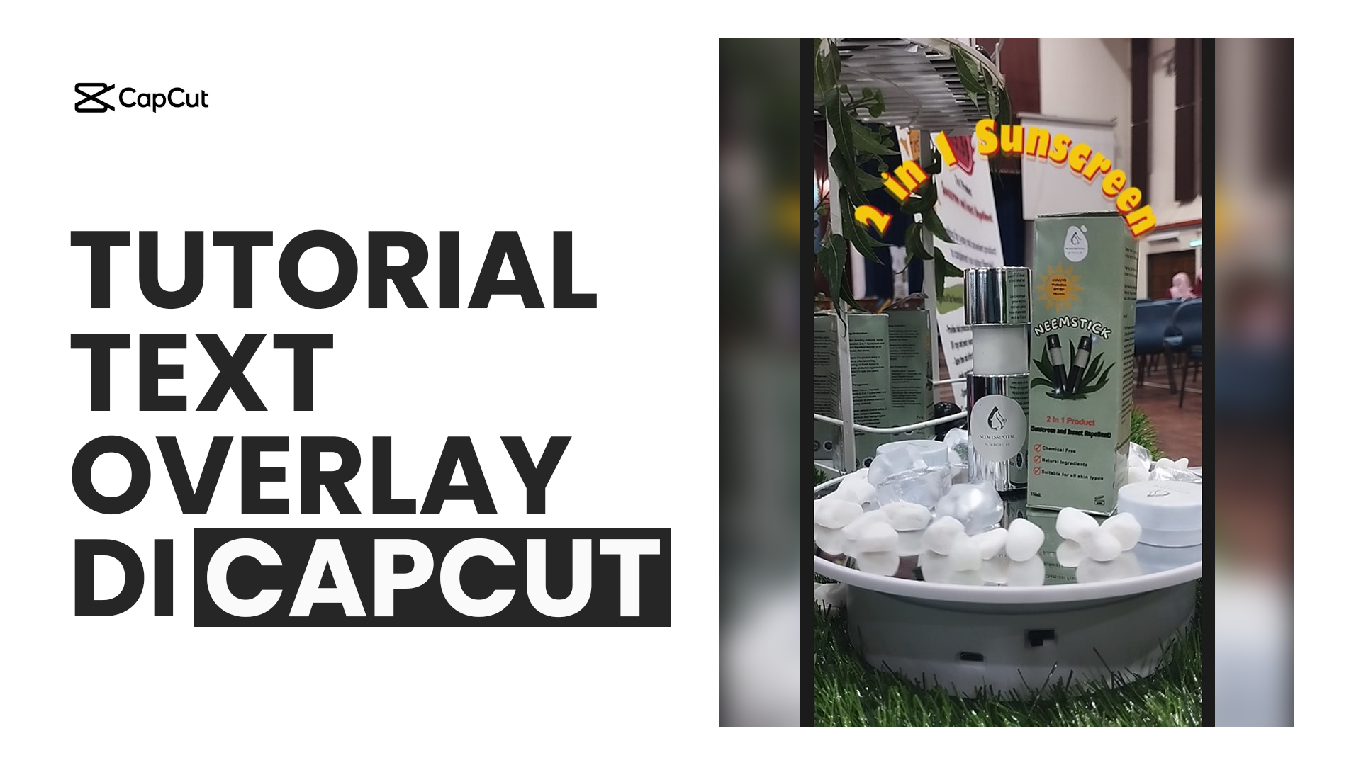 Tutorial Text Overlay di CapCut